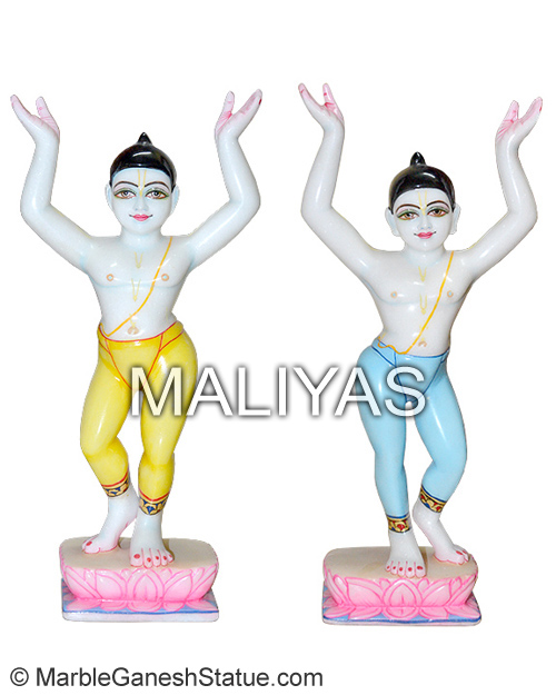 Marble Gaura Nitai Deities - Buy Marble Gaura Nitai Deitiess, Online ...